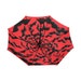 Goth Umbrella Red Black Vampire Bats Gothic Halloween Kawaii Harajuku ...