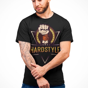 Hardstyle Fist Dj Shirt, Rawstyle Tshirt Outfit Clothing Rave EDM ...