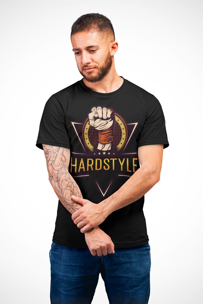 Hardstyle Fist Dj Shirt Rawstyle Tshirt Outfit Clothing Rave - Etsy