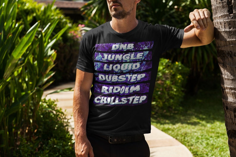 Junglist Rave Shirt Dnb Drum N Bass Music Clothing Liquid - Etsy