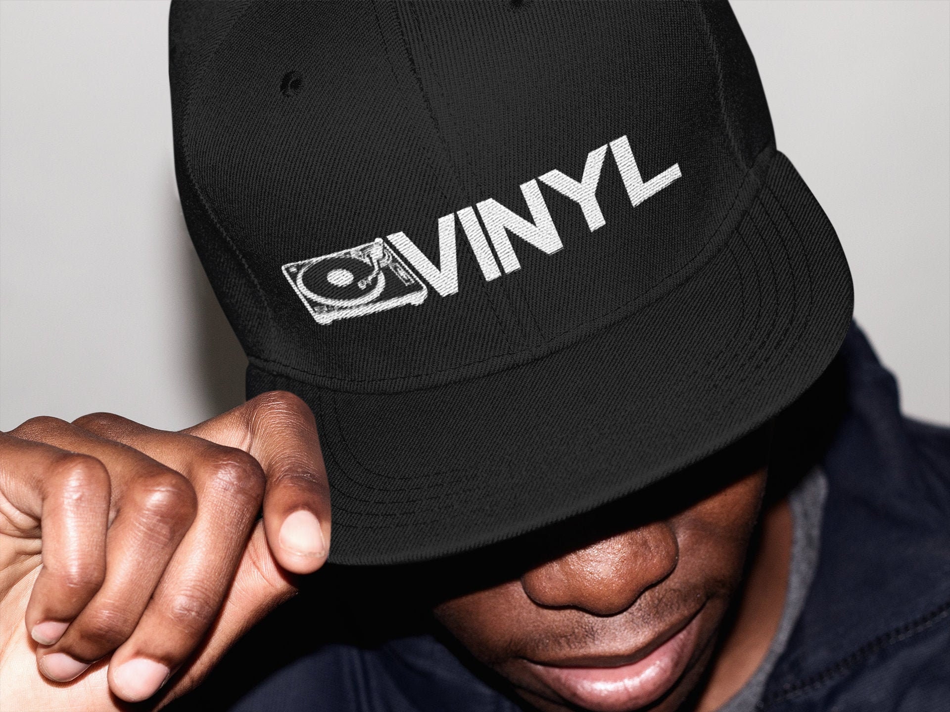 Vinyl Dj Snapback Hat Gift Idea for Djs Old School Ravers | Etsy