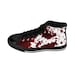 Bloody Shoes, Mens Blood Stained Halloween Costume Sneakers, Splattered ...