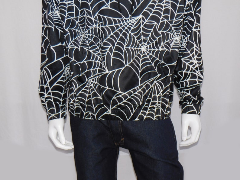 Spiderweb Hoodie Halloween Pullover Sweater Witches Goth Witchy Gothic ...