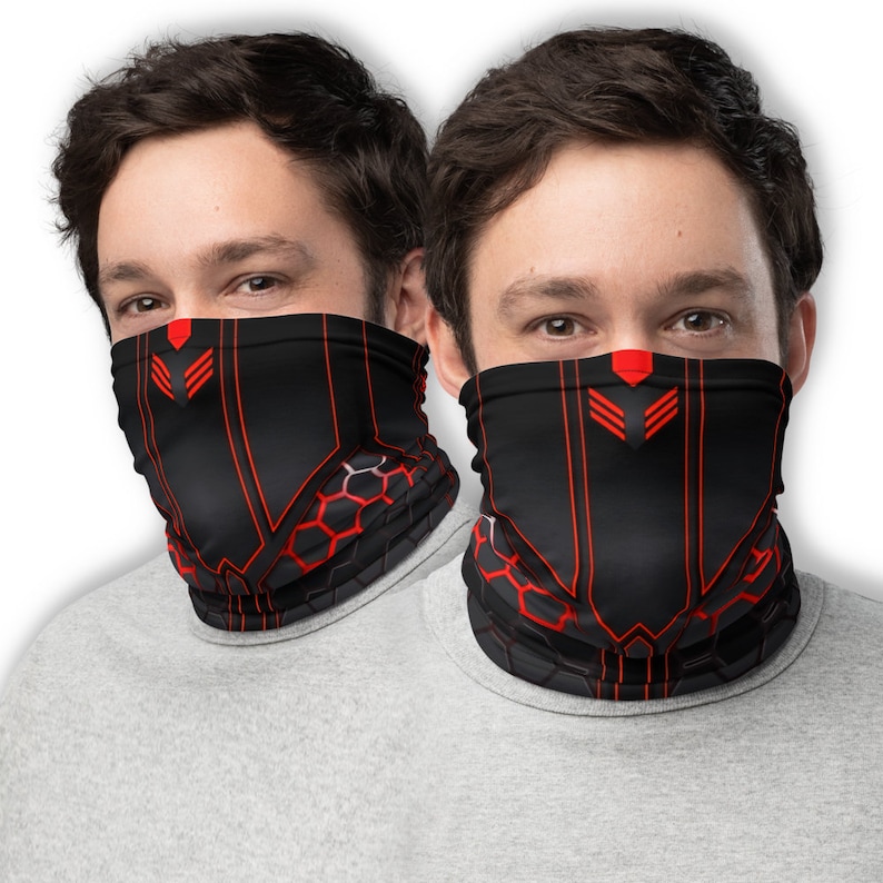 Ninja Face Mask Neck Gaiter Cyberpunk Techwear Futuristic - Etsy