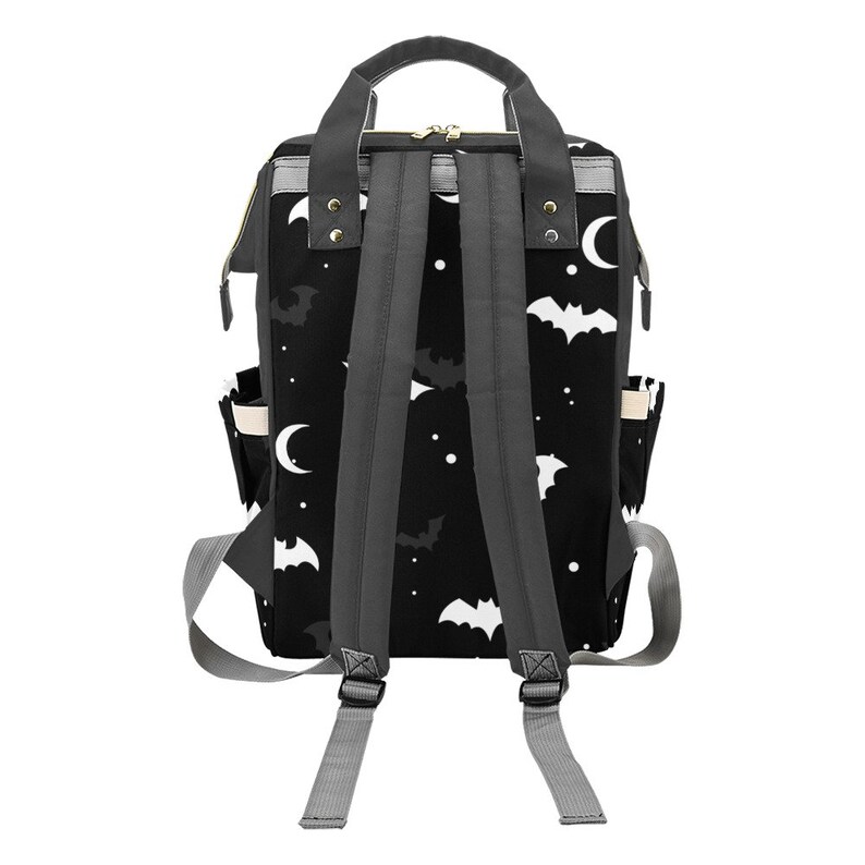 Goth Diaper Bag Backpack Celestial Bats Cute Witchy Baby - Etsy