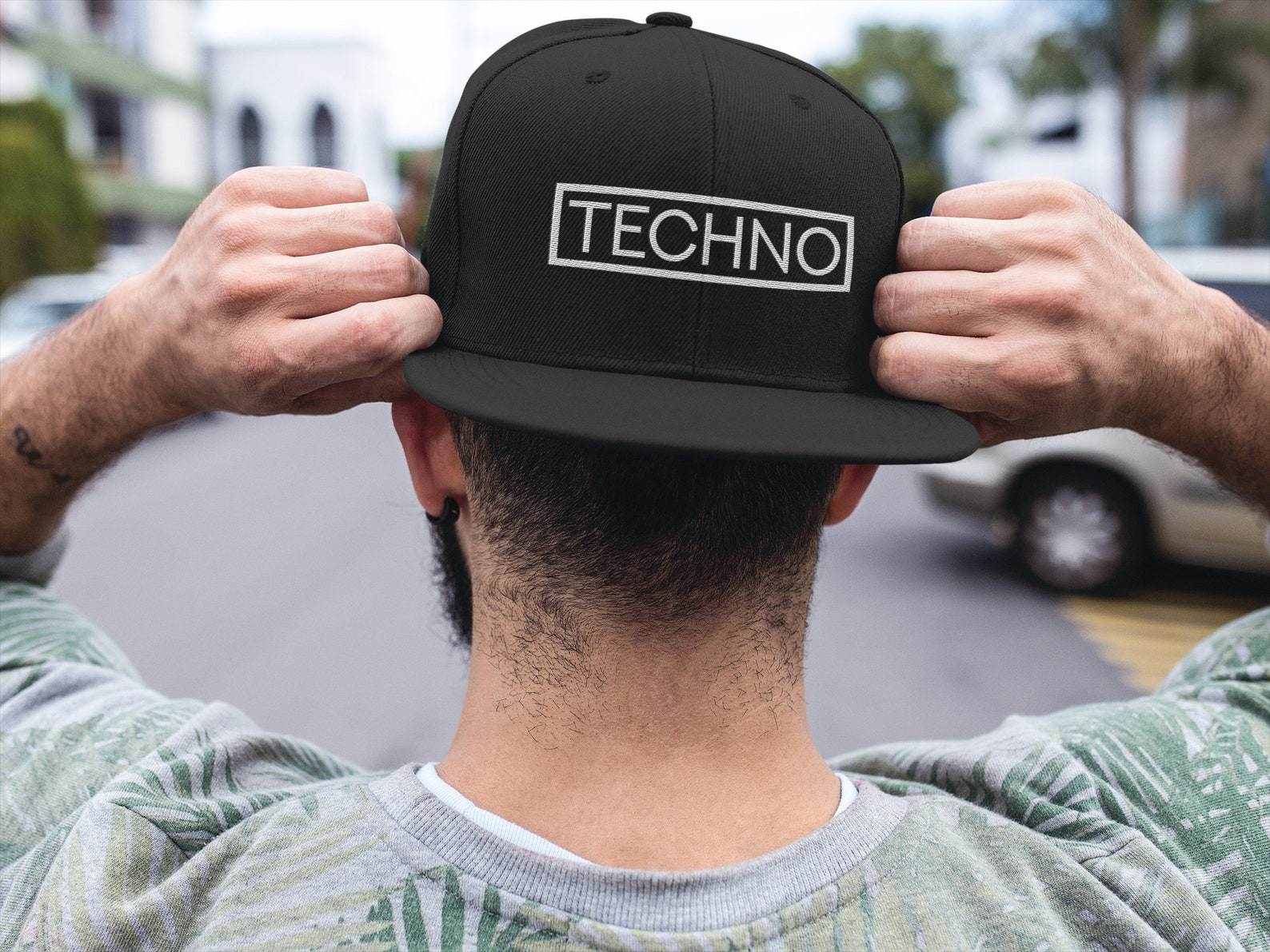 Techno Dj Hat Rave Edm Snapback Mens Festival Clothing Dj Wear | Etsy