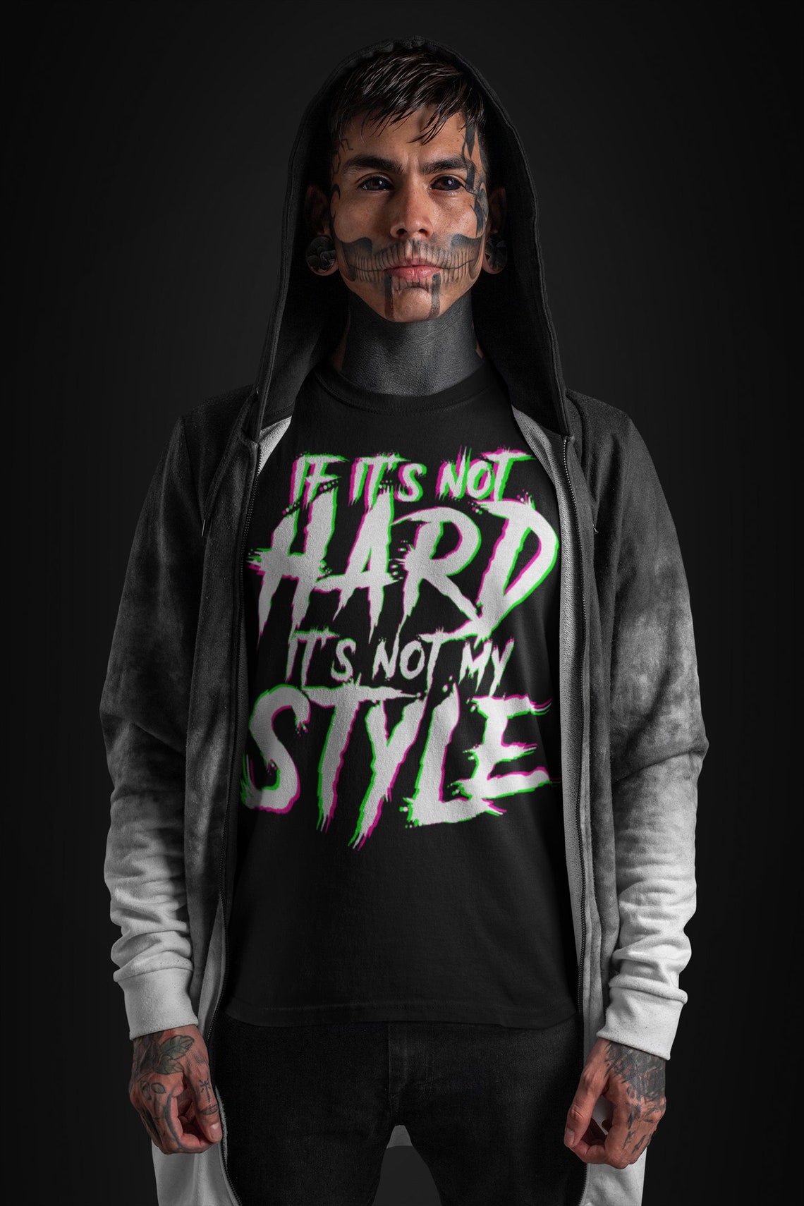 Hardstyle Dj Shirt Rawstyle Tshirt Rave Clothing Outfit | Etsy