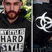 Hardstyle Hoodie, Biohazard Hooded Sweater, Rave Sweatshirt Rawstyle ...