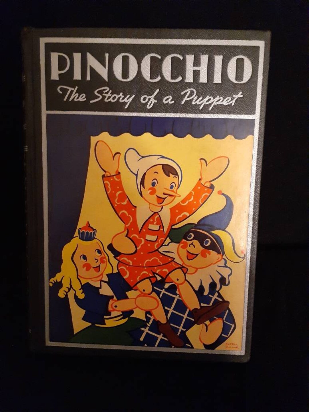 Pinocchio the Story of a Puppet 1930s by C. Collodi. Hardcover. - Etsy