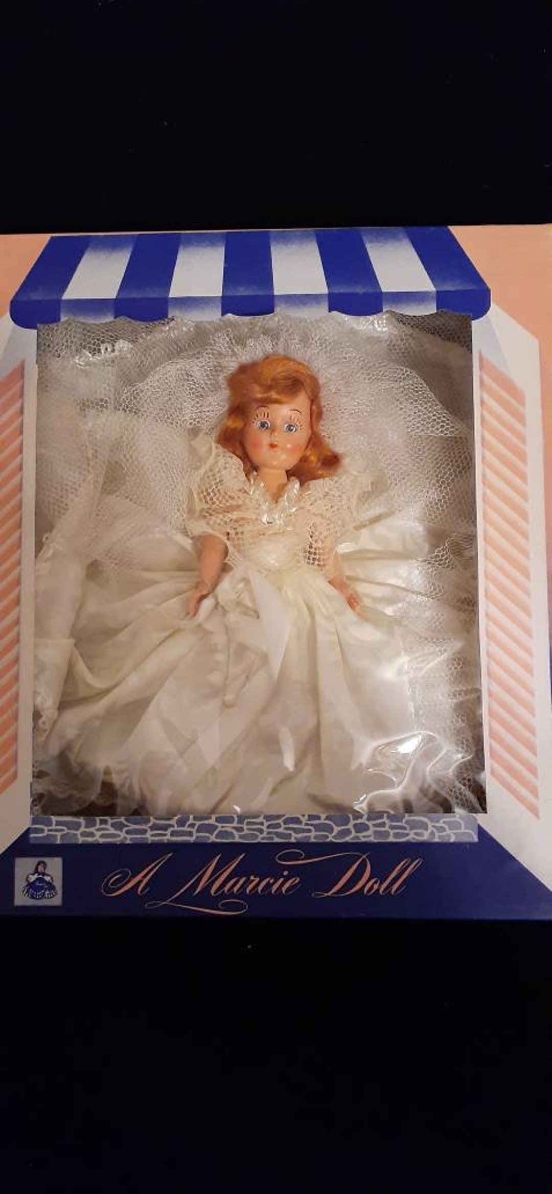 1950s Marcie Doll in Original Box. #802 Bridal Doll With Red Hair ...