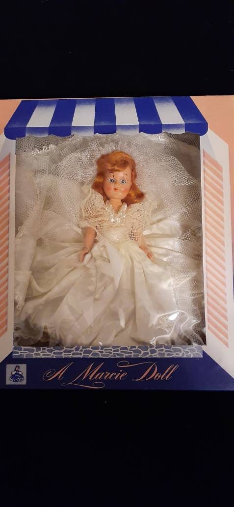 1950s Marcie Doll in Original Box. 802 Bridal Doll With Red Hair ...