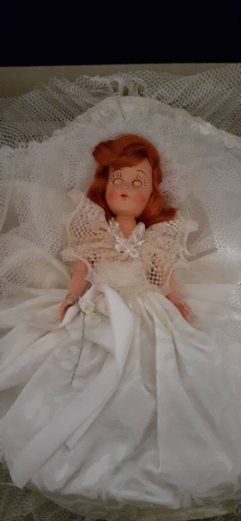 1950s Marcie Doll in Original Box. 802 Bridal Doll With Red - Etsy