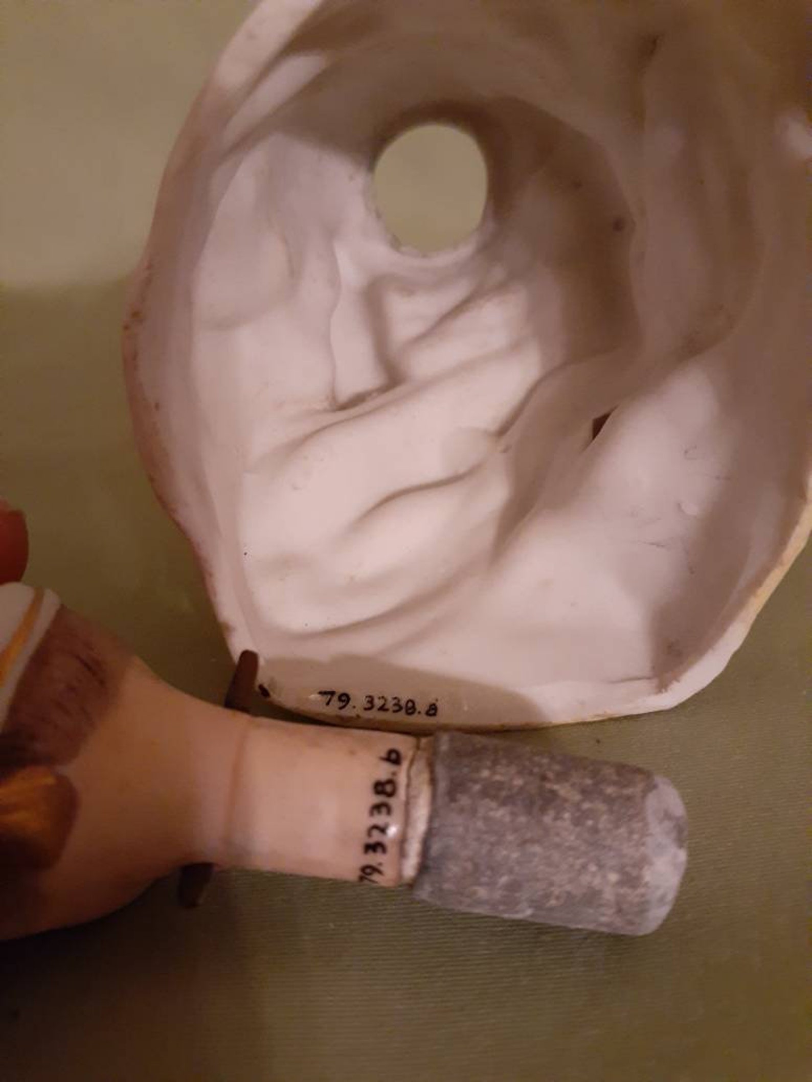 Victorian German Bisque Nodder Little Girl With Sock - Etsy