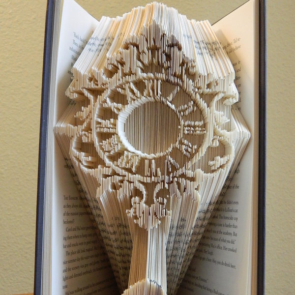Folded Book Sculpture - Etsy