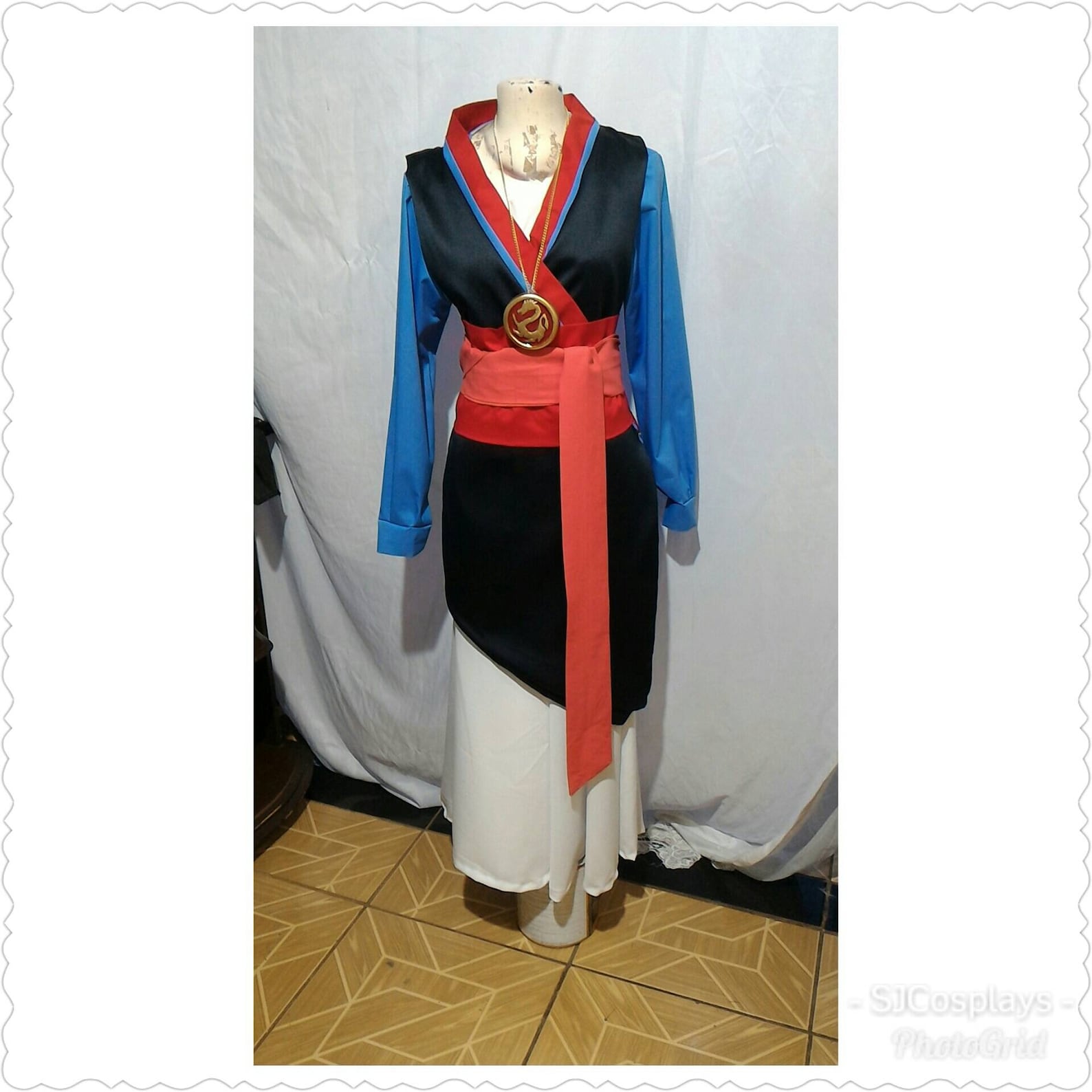 Cosplay Mulan Costume Disney Dressmedallion Adult Costume - Etsy