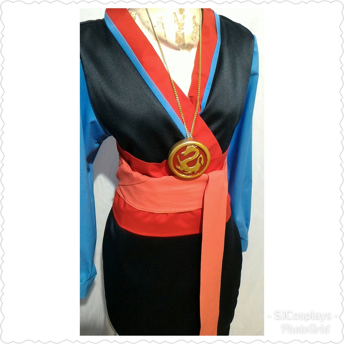 Cosplay Mulan Costume Disney dressmedallion adult costume | Etsy
