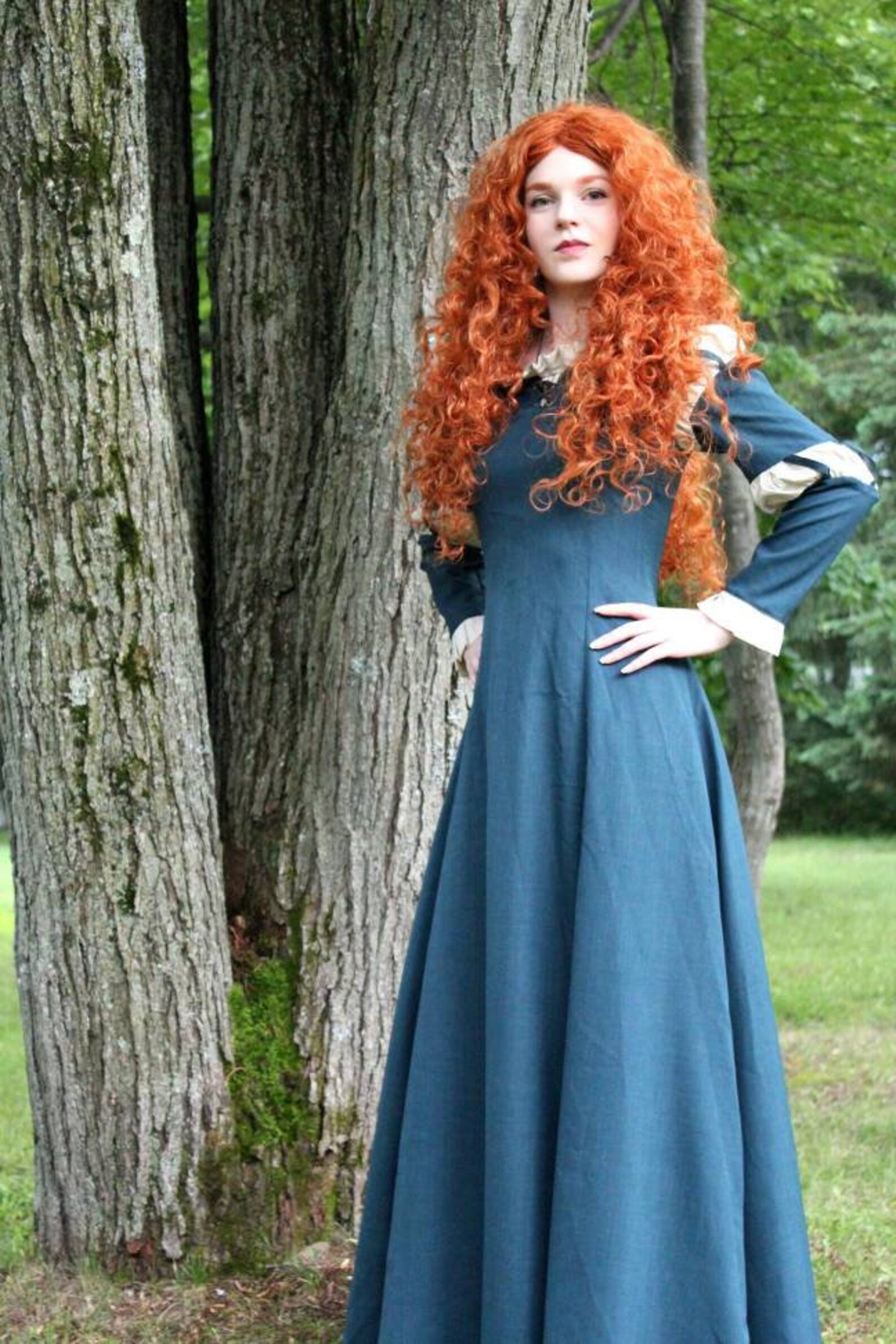 Cosplay Merida Brave dress adult costume dress pixar disney | Etsy