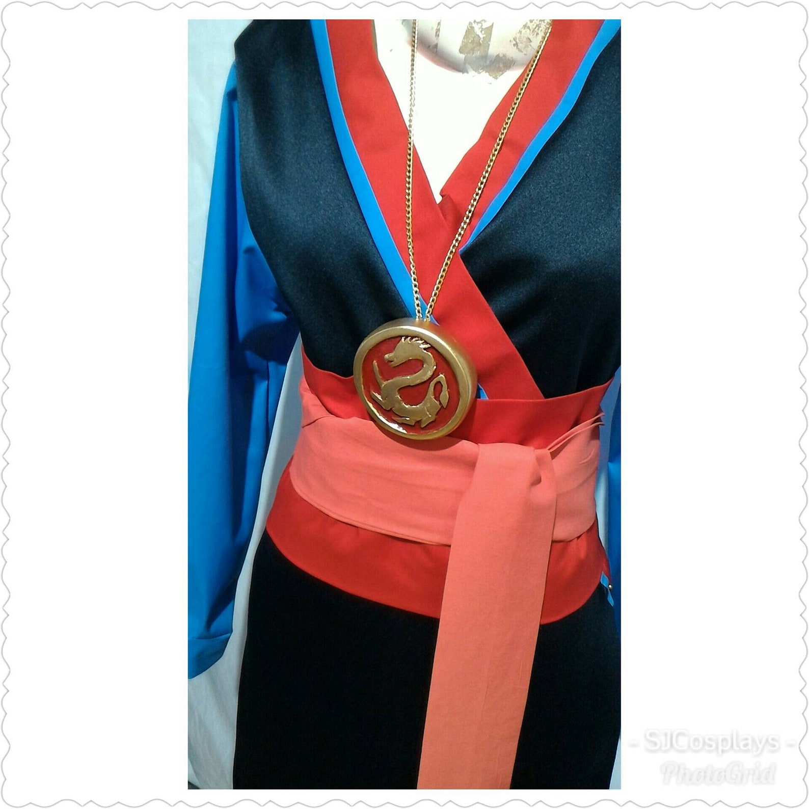 Cosplay Mulan Costume Disney Dressmedallion Adult Costume - Etsy