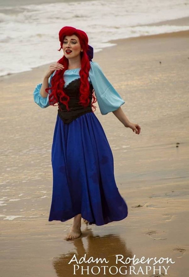 Cosplay Ariel kiss the girl costume adult dress disney | Etsy