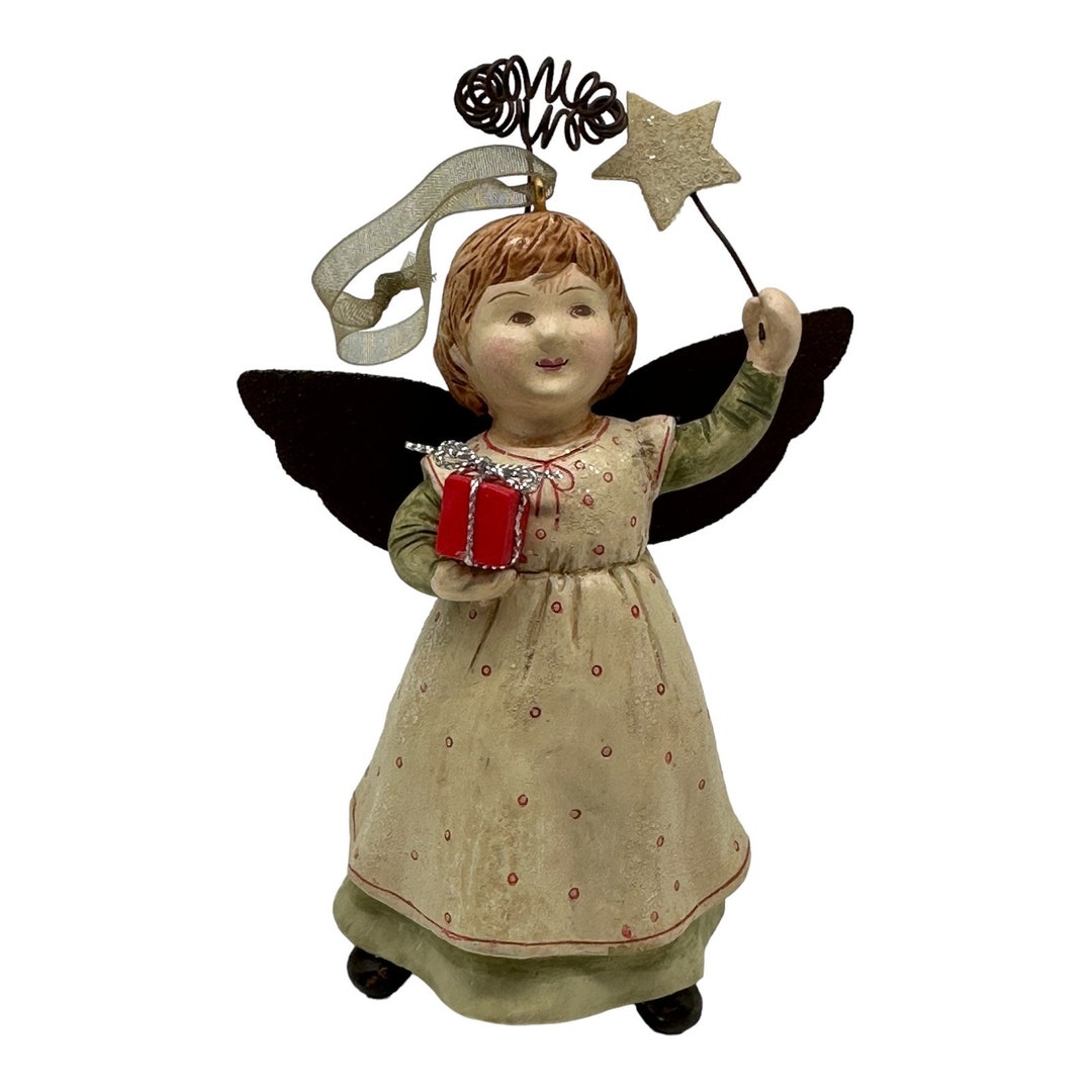 Hallmark Christmas Pageant Angel Little Girl Star Gift Ornament Fairy ...