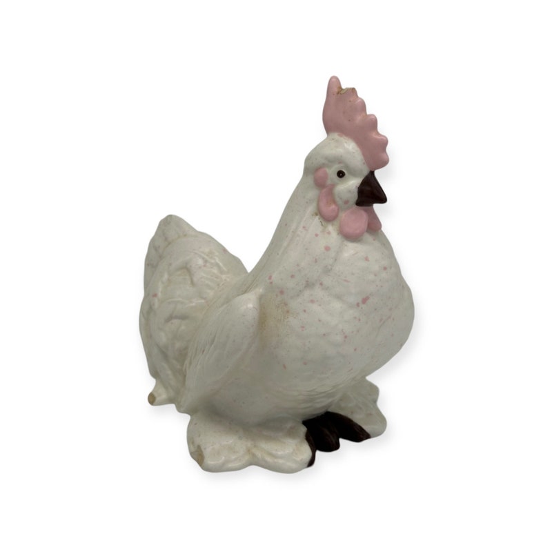 Chicken Ceramic Figurines - Etsy