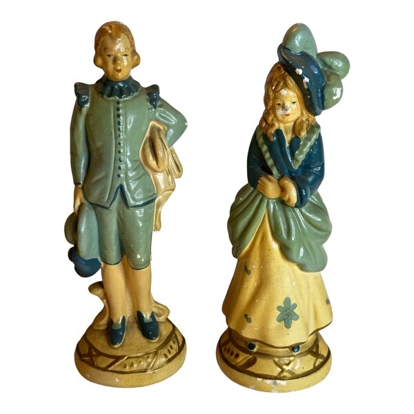 Chalkware Figurines - Etsy