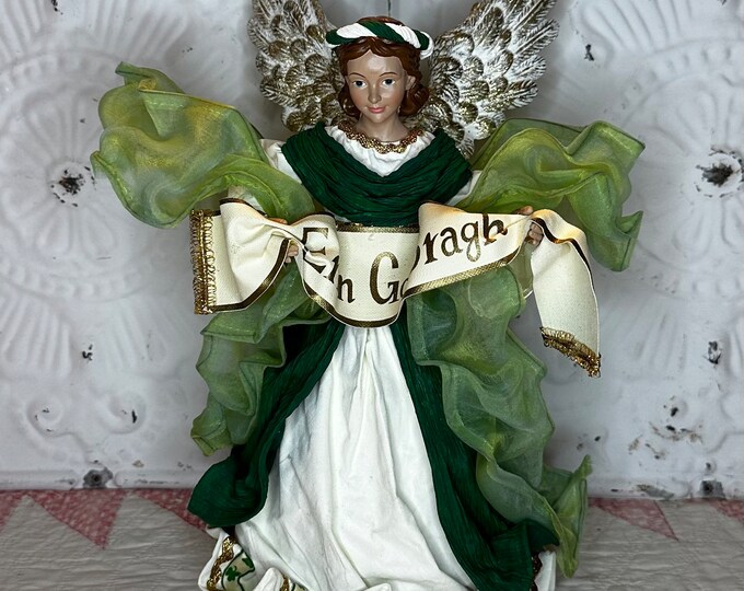 2000 Clothtique Possible Dreams Erin Go Bragh Irish Angel Christmas ...