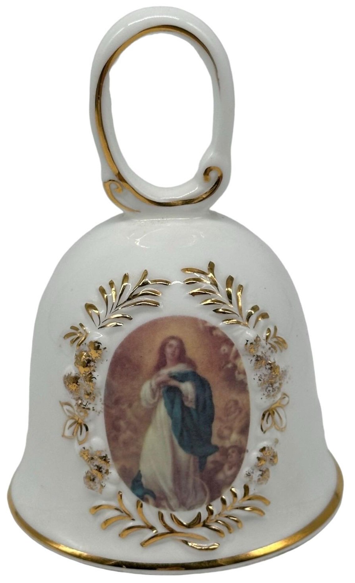 Vintage Religious Bell 1979 Roman Renaissance the Assumption 4” Tall ...