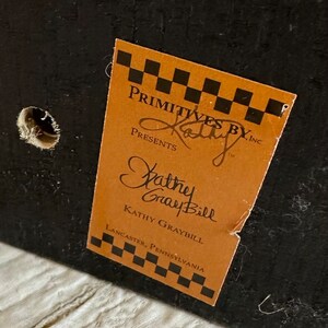 Vintage Primitive Wooden 13” Santa Claus Kathy Graybill Primitives by ...