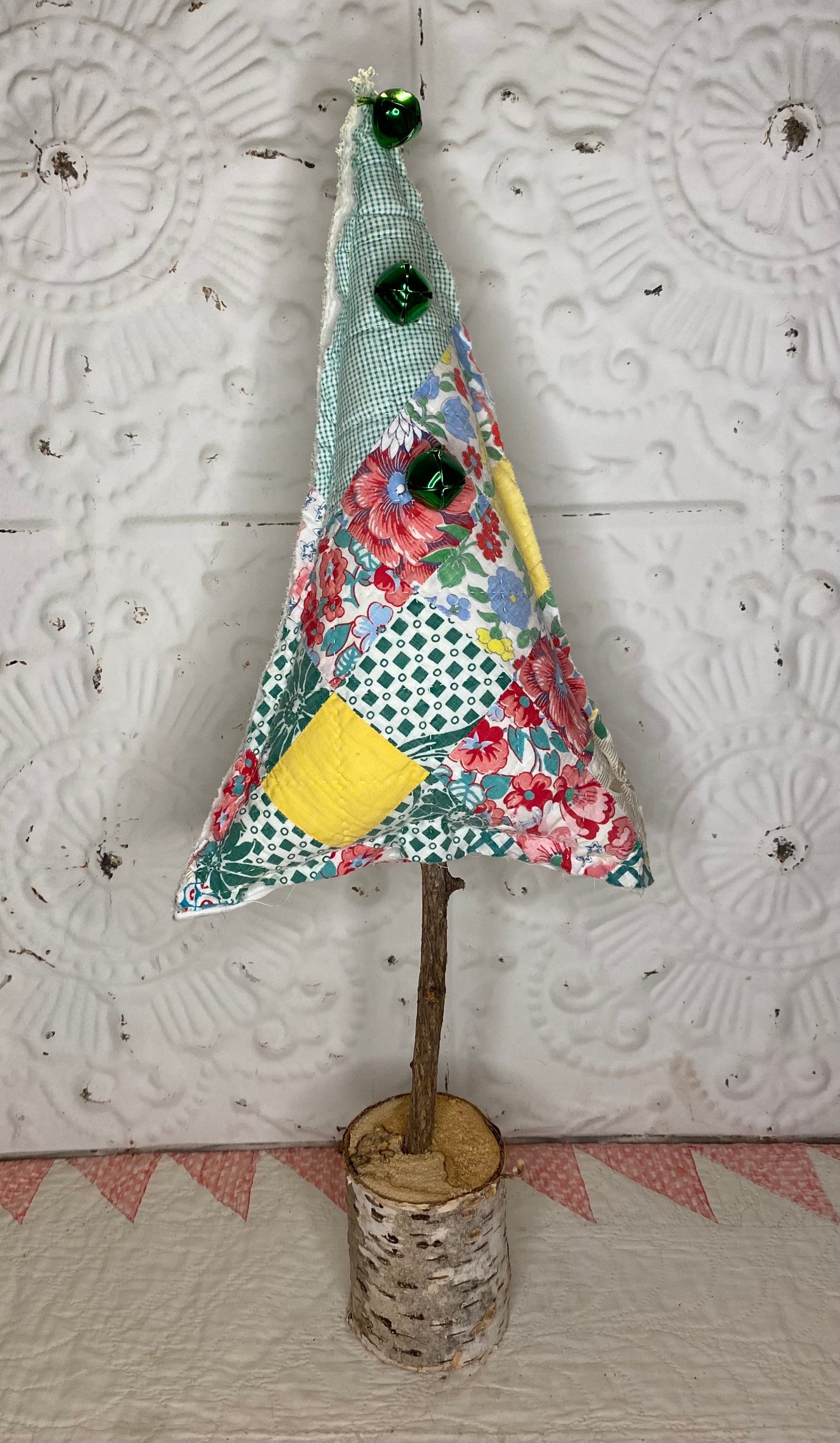 NEW Handmade Repurposed Christmas Tree Vintage Quilt Birch - Etsy