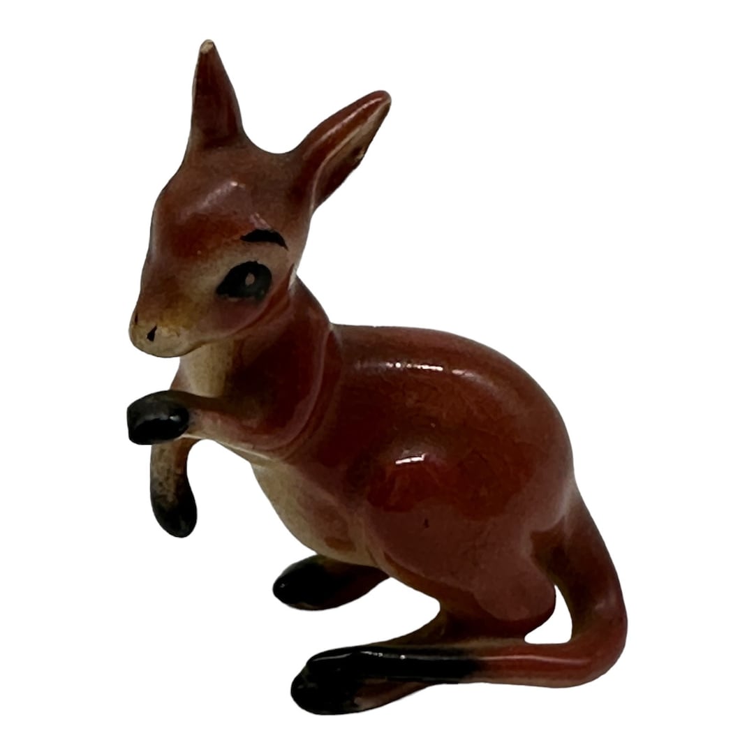 Vintage Mini Miniature Kangaroo Figurine Japan 2.5 Tall so Cute - Etsy
