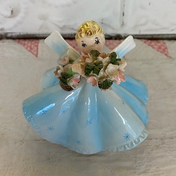 Lefton Flower Girl - Etsy