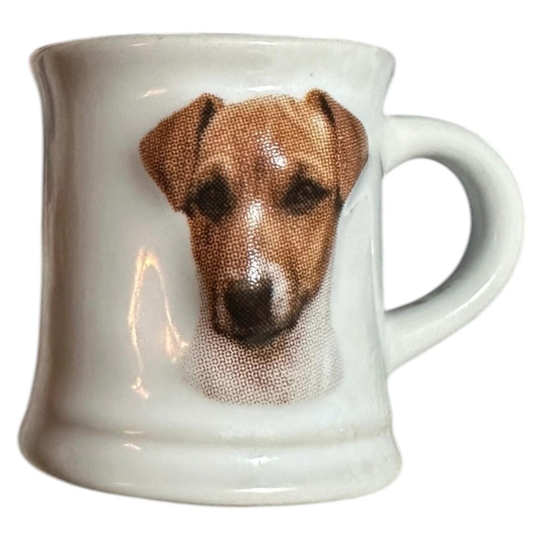 Vintage Miniature 1 Ceramic Porcelain Mug 3D Jack Russel Terrier - Etsy