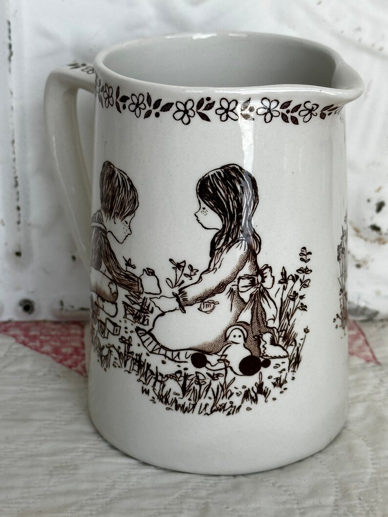 Royal Crownford Ironstone Pitcher Weatherby Hanley Falcon Ware - Etsy