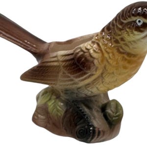 Vintage Ceramic Nancy Pew Robin Bird Planter Giftwares Co. Vibrant ...