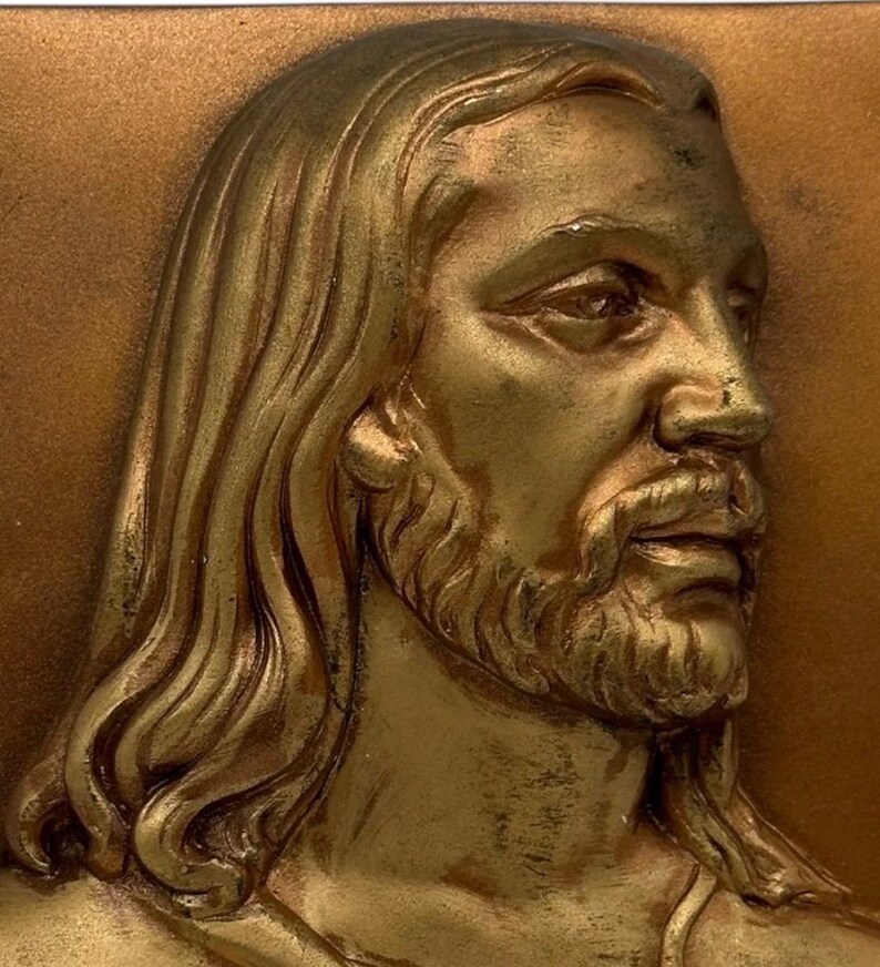 VTG Profile of Jesus Christ by J Mesa Johnals Enterprises Chalkware ...