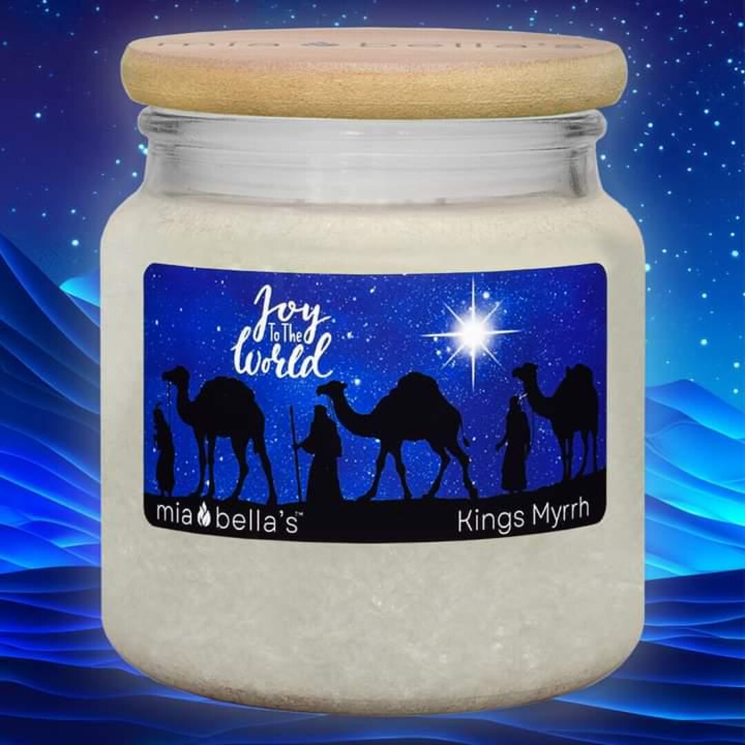 Kings Myrrh All Natural Palm Wax Candle - Etsy