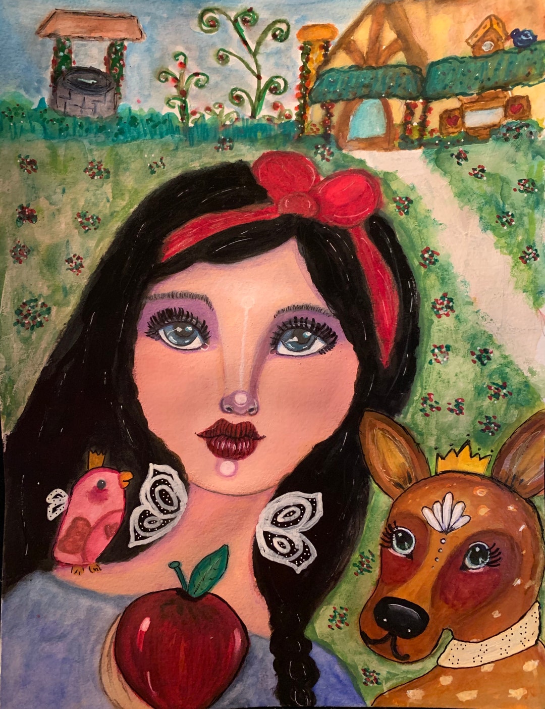 Snow White and Friends - Etsy