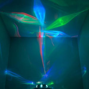 The Original Alien Abduction Lamp - UFO Cow Flying Saucer LED Night ...
