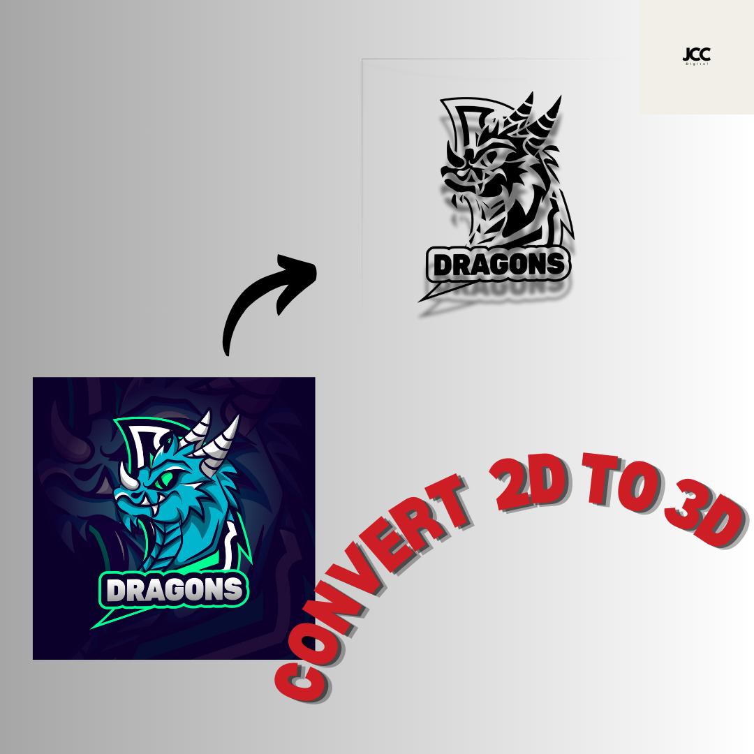 Your 3D Logo, 3D Logo, 3D Print Logo, Logo 3D, Logo 3D Print, Custom ...