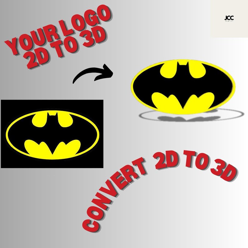 Your 3D Logo, 3D Logo, 3D Print Logo, Logo 3D, Logo 3D Print, Custom ...