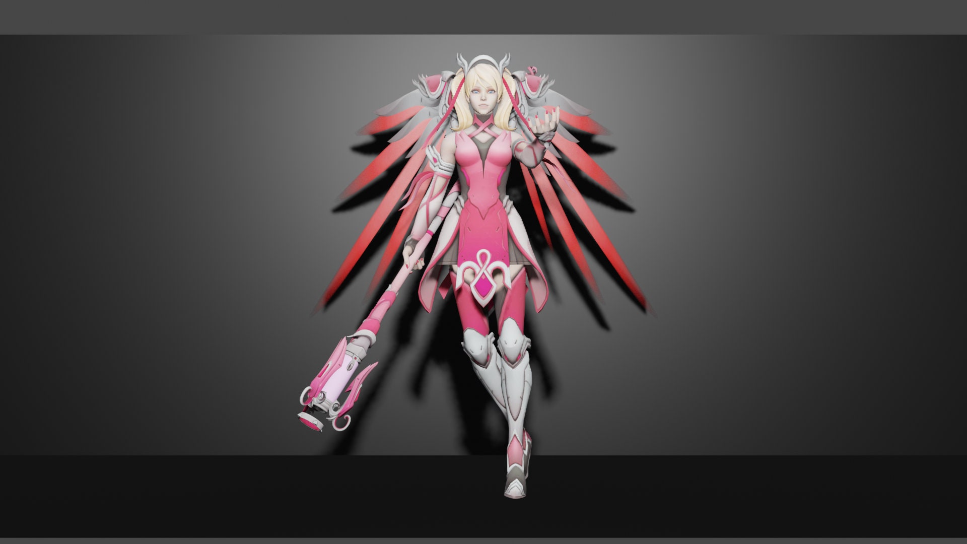 Overwatch Mercy STL Model: Perfect for Collectors and Gamers Stl File ...