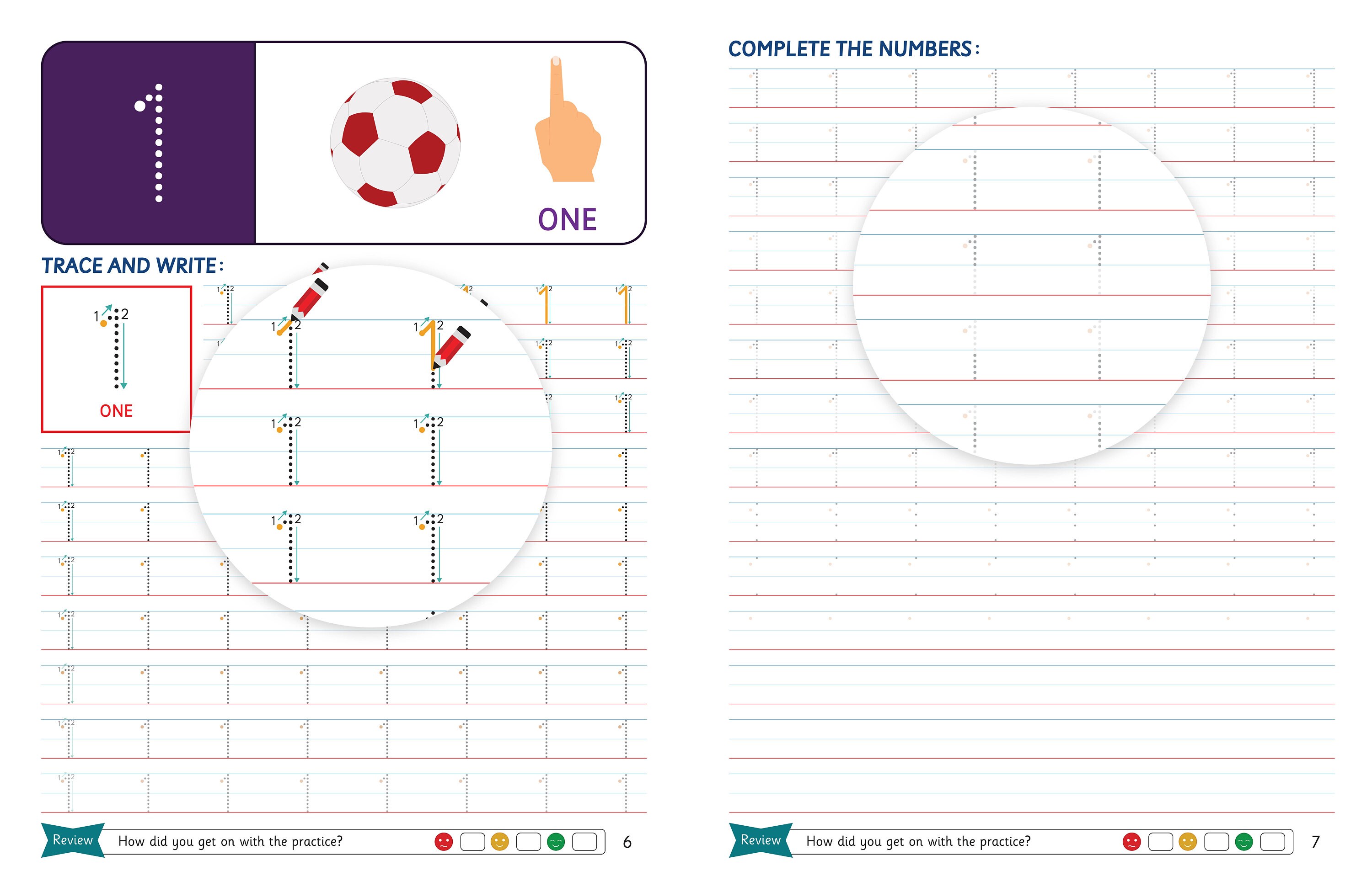ABC Abc Letters, 0-100 Numbers, Tracing Guide, Practice Yourself, Test ...