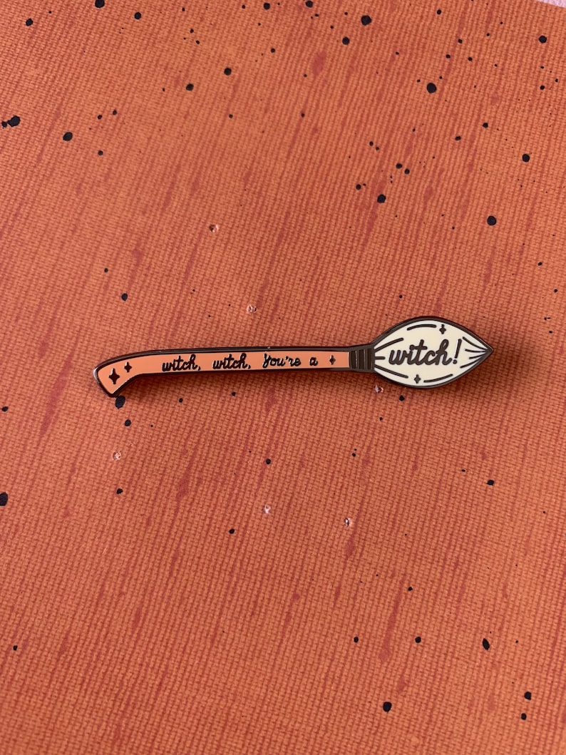 Practical Magic You're A Witch Enamel Pin - Etsy