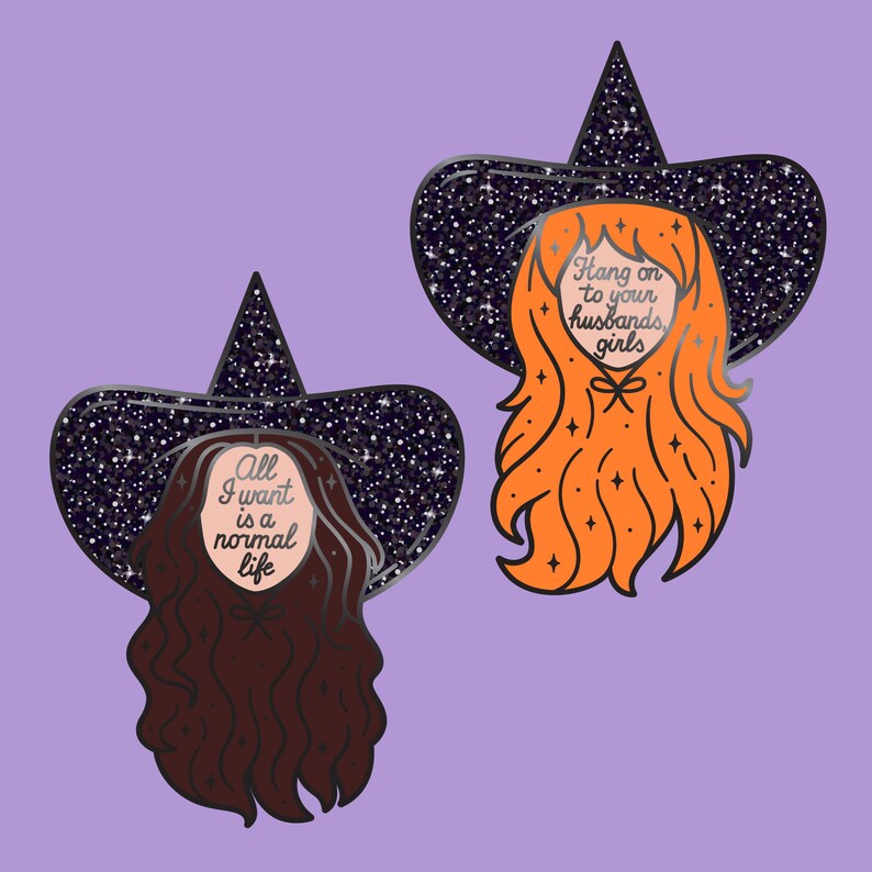 Practical Magic Witches Enamel Pin - Etsy