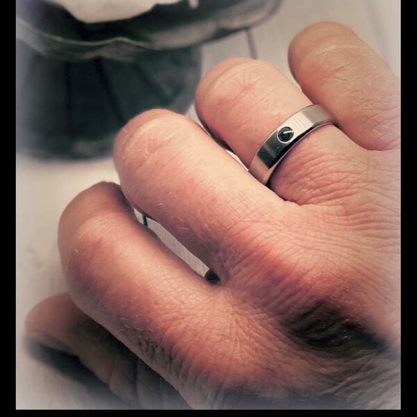 Cremation Ring for Men - Etsy