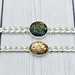 Sterling Silver 10mm Round Cremation Bracelet, Chain Bracelet for Ashes ...