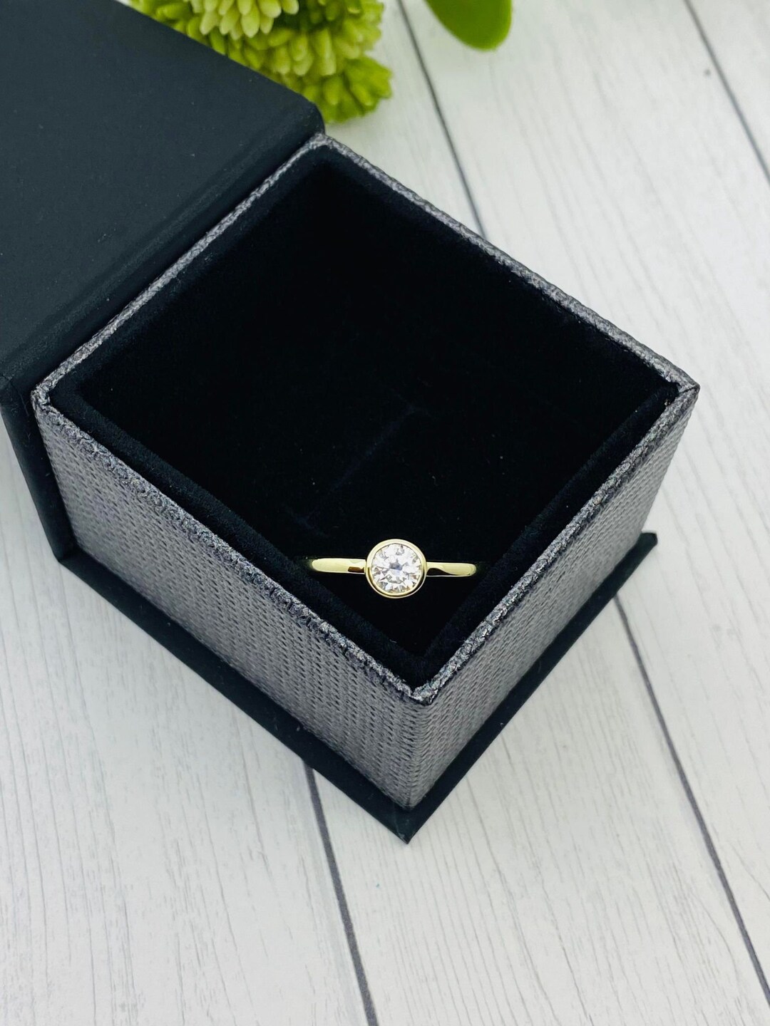 Gold Cremation Ring, Memorial Ring With Ashes, Sterling Silver, Pet ...