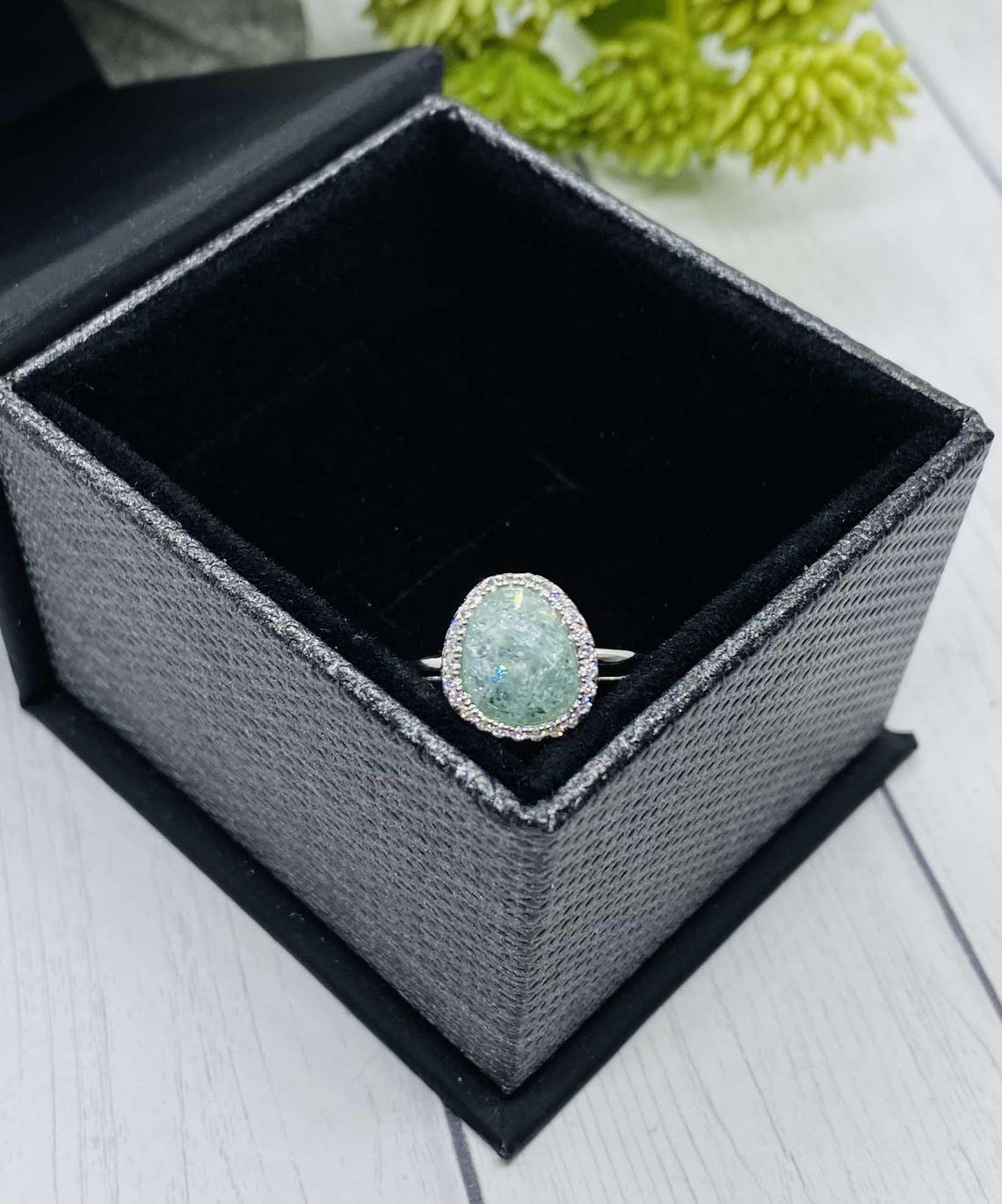Sterling Silver Pet Cremation Ring: Hidden Ashes Memorial Jewelry - Etsy