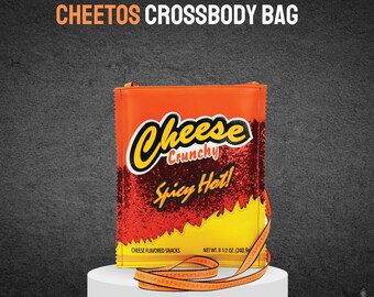 Recycled Bag, Hot Cheetos Bag/ Flaming Hot Cheetos, Pencil Bag, Makeup ...